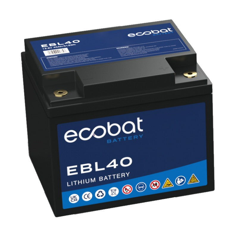 12v 40Ah Lithium Battery 512Wh Ecobat EBL40 – hardwarexpress