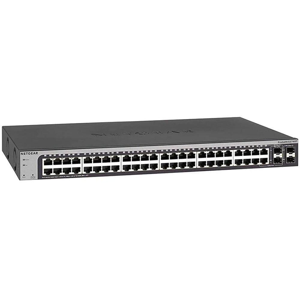 Netgear GS748Tv5 48-Port Gigabit Smart ProSafe Switch Managed ...