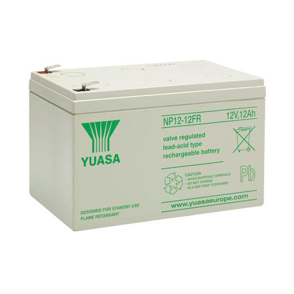 Yuasa NP12-12FR Flame Retardant Battery – hardwarexpress