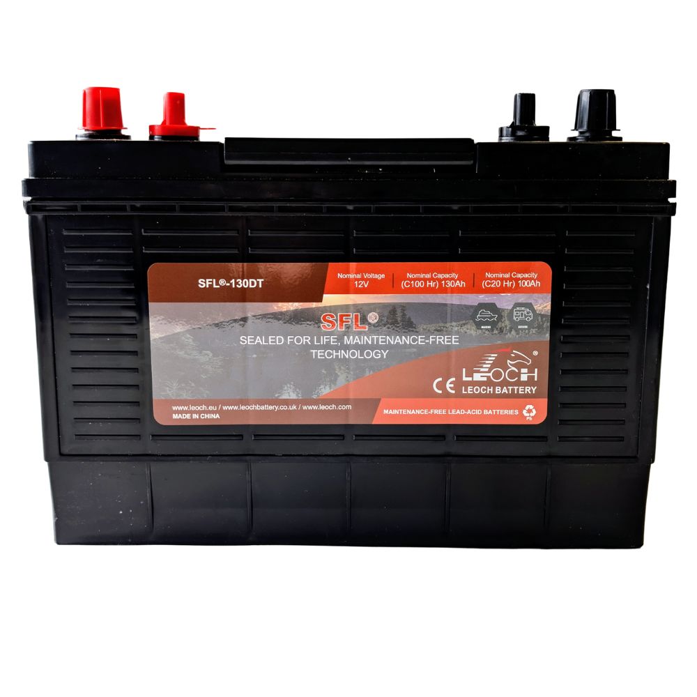 Leoch 12v 130Ah (C100) Leisure Battery SFL-130DT – hardwarexpress