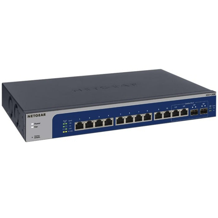Netgear XS512EM 12-Port 10G ProSAFE Plus Switch Managed – hardwarexpress