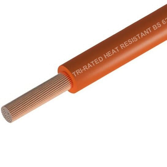 25mm Tri-Rated Cable Red - BS6231 – hardwarexpress