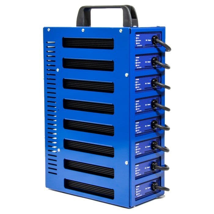 8 Way Flexi Multi Bank 12v 20A Lithium (Li-ion) Battery Charger ...