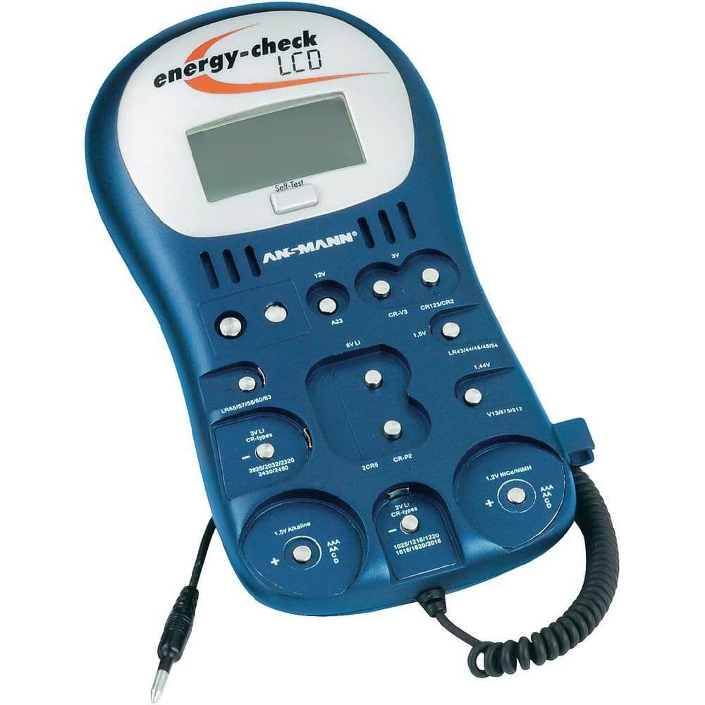 Find Great Value Ansmann Energy Check LCD Battery Testers – hardwarexpress