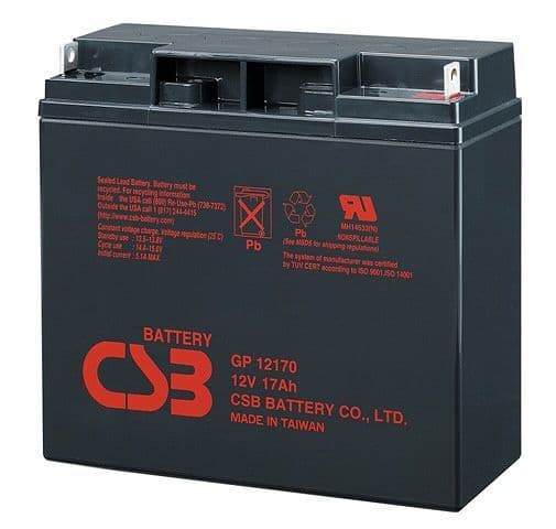 CSB GP12170 12V 17Ah Battery – hardwarexpress