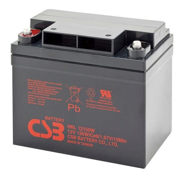 CSB HRL12150W Battery 12V 150w – hardwarexpress