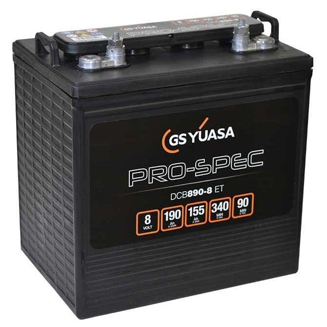 DCB890-8 ET Yuasa Pro-Spec Battery 8v 190Ah – hardwarexpress
